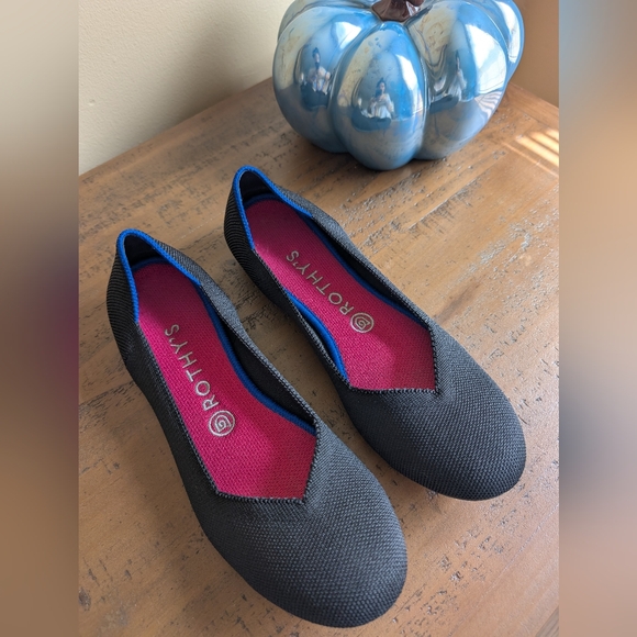 Rothy's | Shoes | New Rothys Womens The Flats Ballet Black Sz 8 | Poshmark